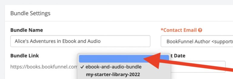 Adding and Editing Private Book Bundles | BookFunnel Author Knowledge Base