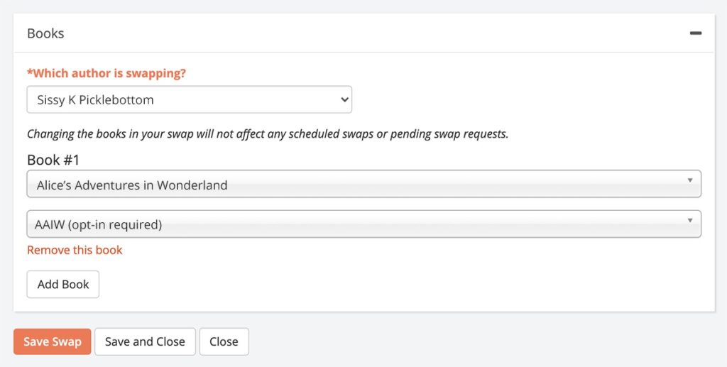 How to Post an Author Swap | BookFunnel Author Knowledge Base