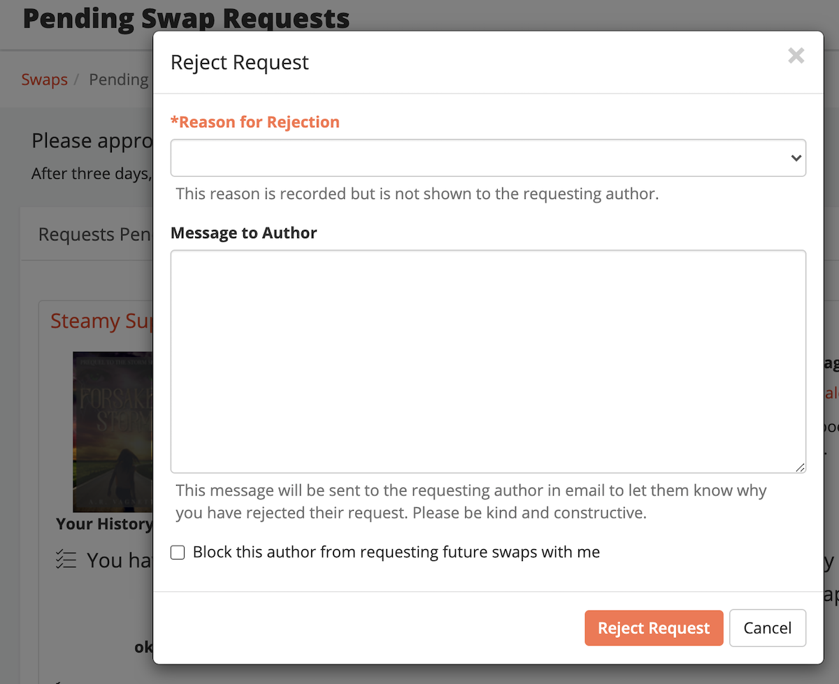How to Post an Author Swap | BookFunnel Author Knowledge Base