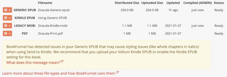 What is a Kindle EPUB? | BookFunnel Author Knowledge Base