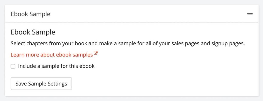 Easy Ebook Samples | BookFunnel Author Knowledge Base