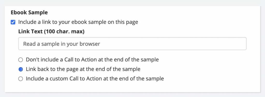 Easy Ebook Samples | BookFunnel Author Knowledge Base