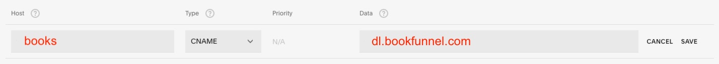 How to Create a CNAME | BookFunnel Author Knowledge Base