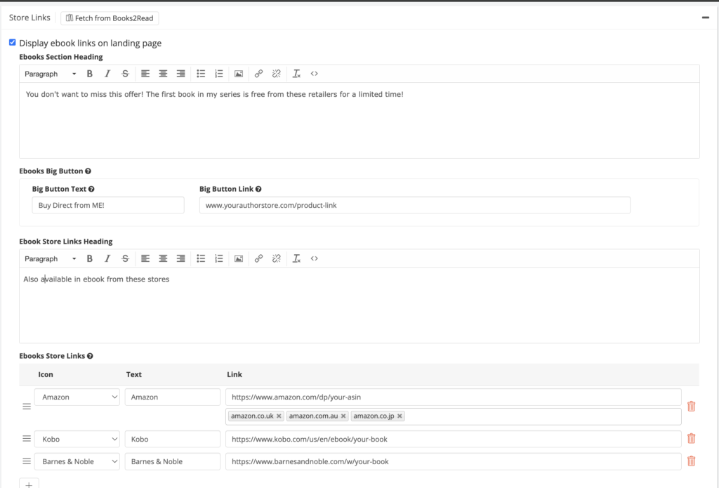 How To Create a Universal Book Link | BookFunnel Author Knowledge Base